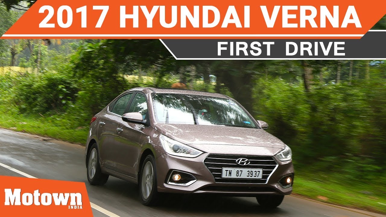 2017 Hyundai Verna Diesel | First Drive | Motown India - YouTube