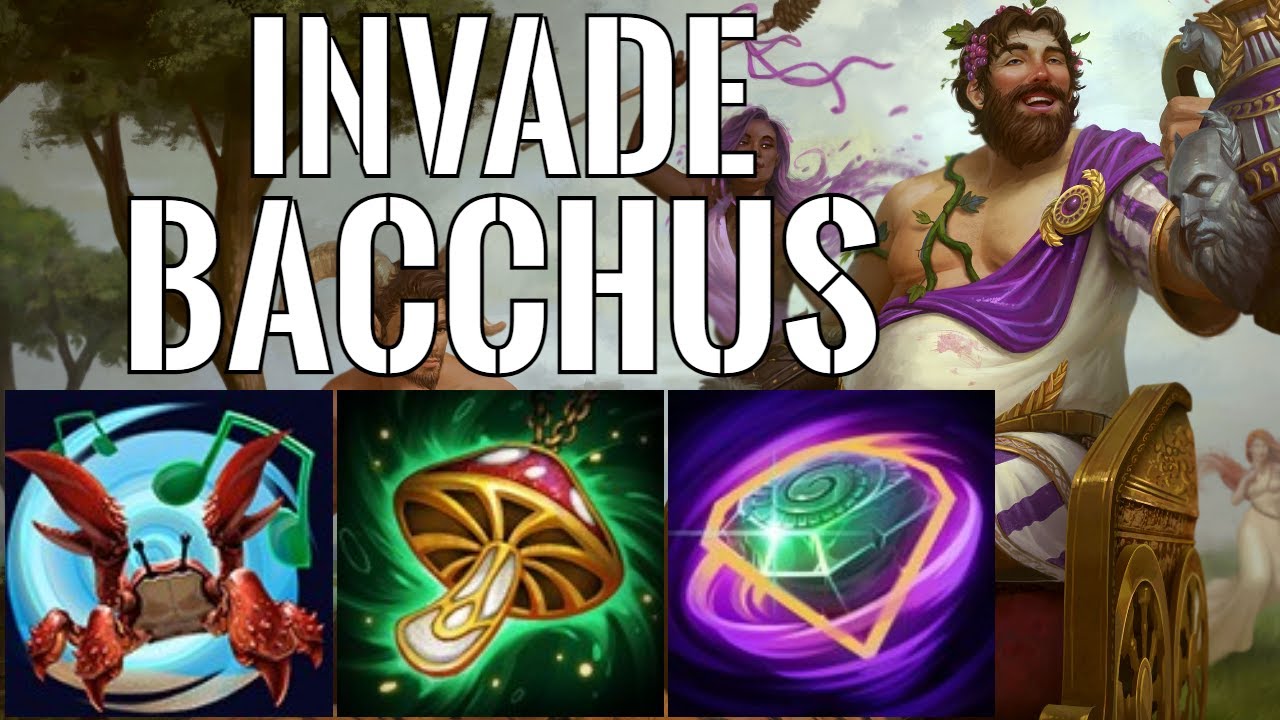 Who Doesn't Miss Invades! Bacchus Support Gameplay (Smite 2 Conquest ...