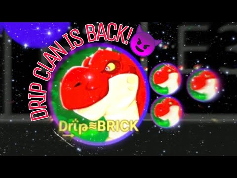 DRIP CLAN IS BACK😈 | BLOB.IO MACRO - YouTube