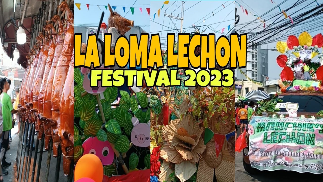 Parada Ng Masarap At Malutong Na Mga Lechon Ibenida Sa LALOMA LECHON