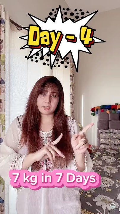 Day - 4 | 7 KG Down in 7 Days #weightlossjourney - YouTube