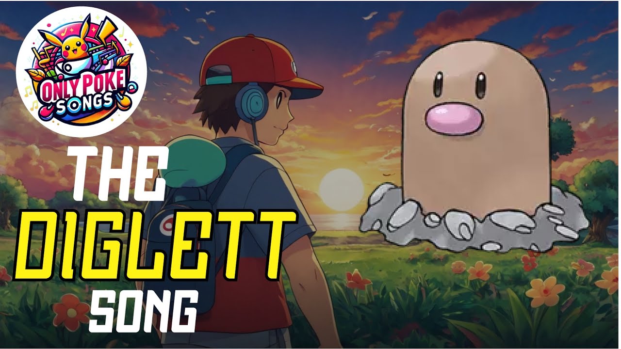 Diglett Pokemon Song with Lyrics | PokedexWiki - YouTube