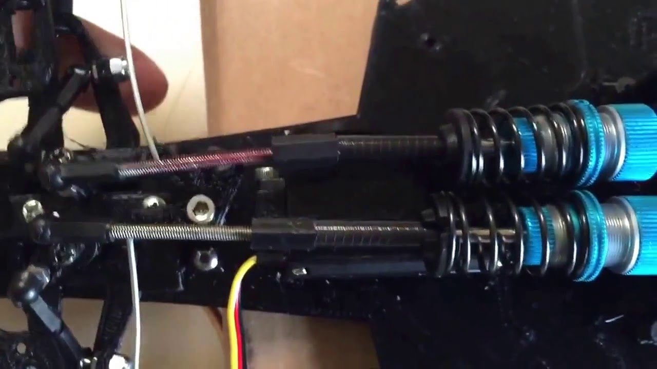 RS-01 OpenF1 racing chassis pushrod front suspension demo - YouTube