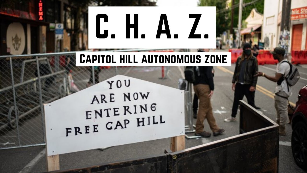Exclusive Tour of the Capitol Hill Autonomous Zone (CHAZ) from a Local ...