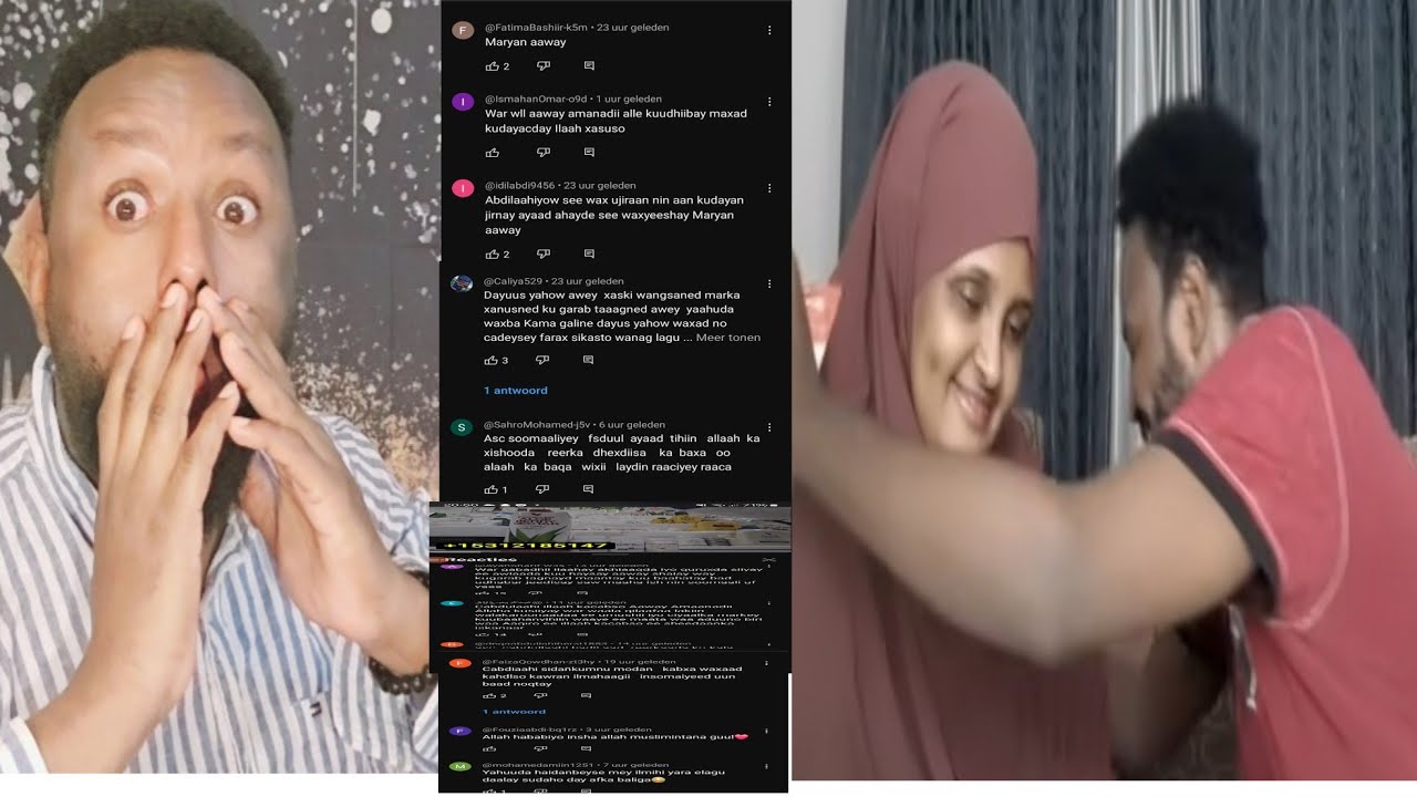 DUMARLAND OO UKACAY MARYAN& CABDULAHI OO COMENTIGA LOGU DATAY - YouTube