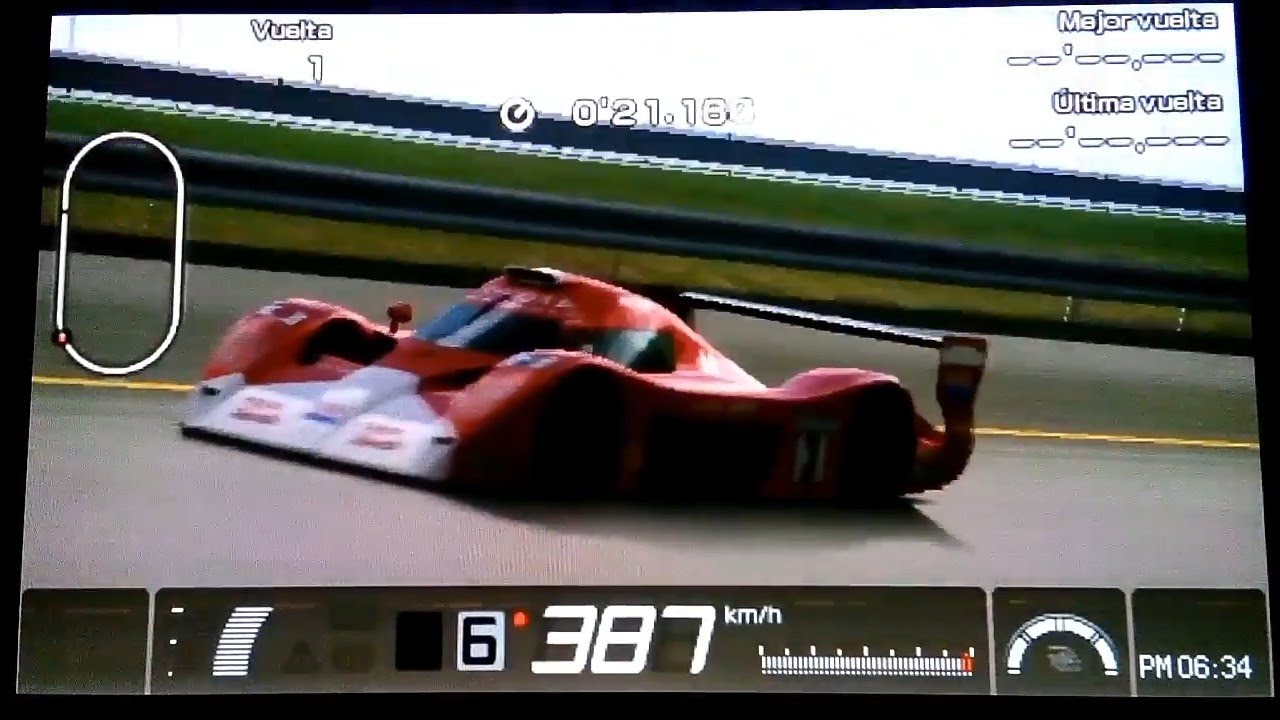 Gran Turismo PSP - Toyota GT-One Race Car (TS020) '99 / Test Course ...