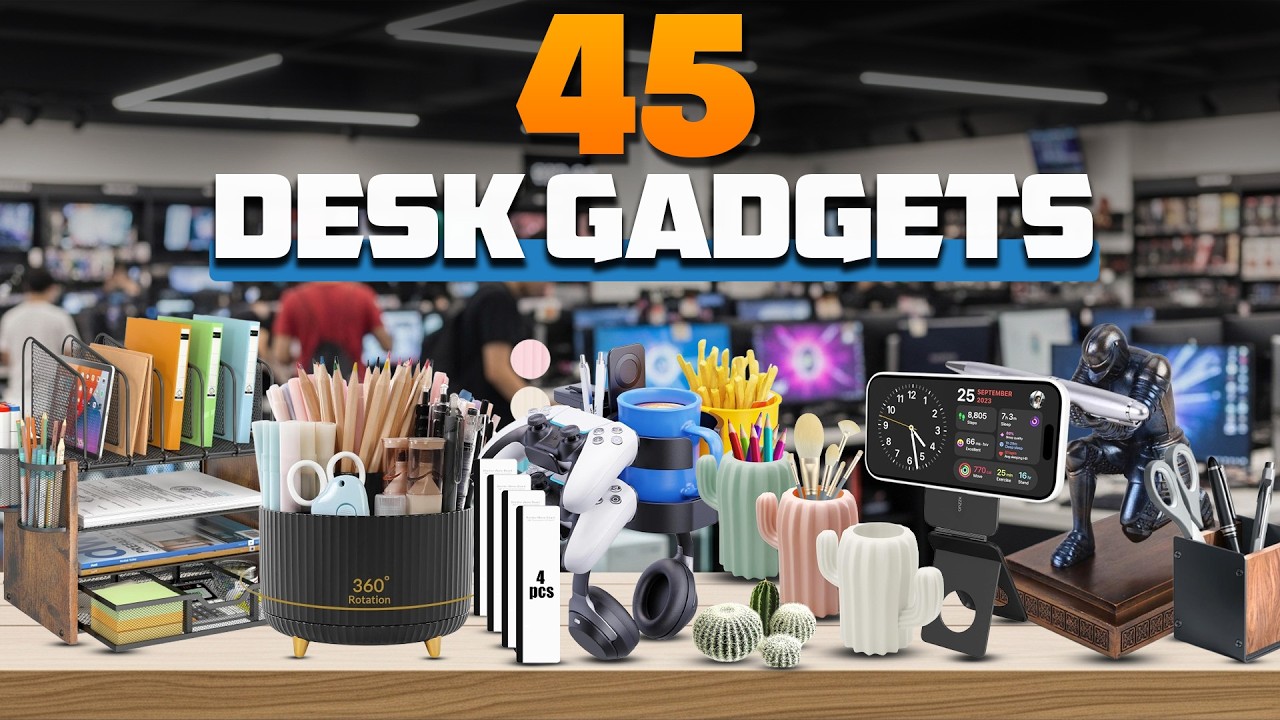 45 Desk Gadgets & Accessories on Amazon Under $100 - YouTube