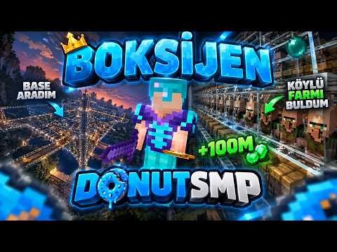 DÜNYANIN EN BÜYÜK SMP SUNUCUSUNDA ÇOK GÜZEL BASELER BULDUM - DonutSMP ÇEKİLİŞ AKTİF