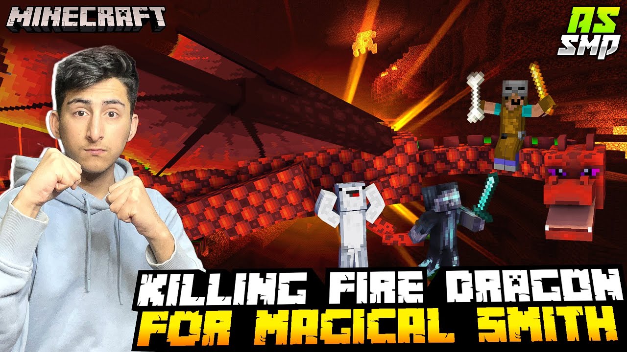 Finally Founding Magical Smith And Killing Fire Dragon In A_S SmP - YouTube
