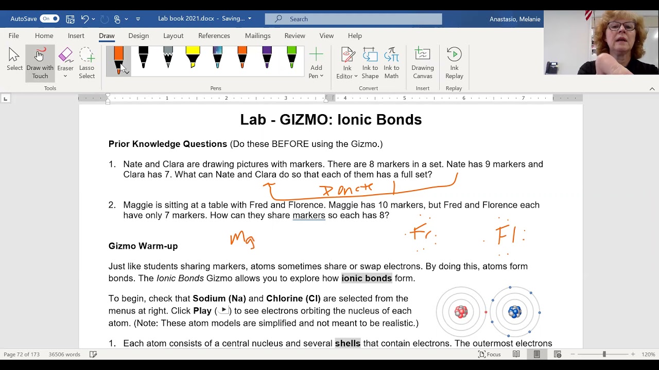 Lab Gizmo Ionic Bonds Intro Youtube