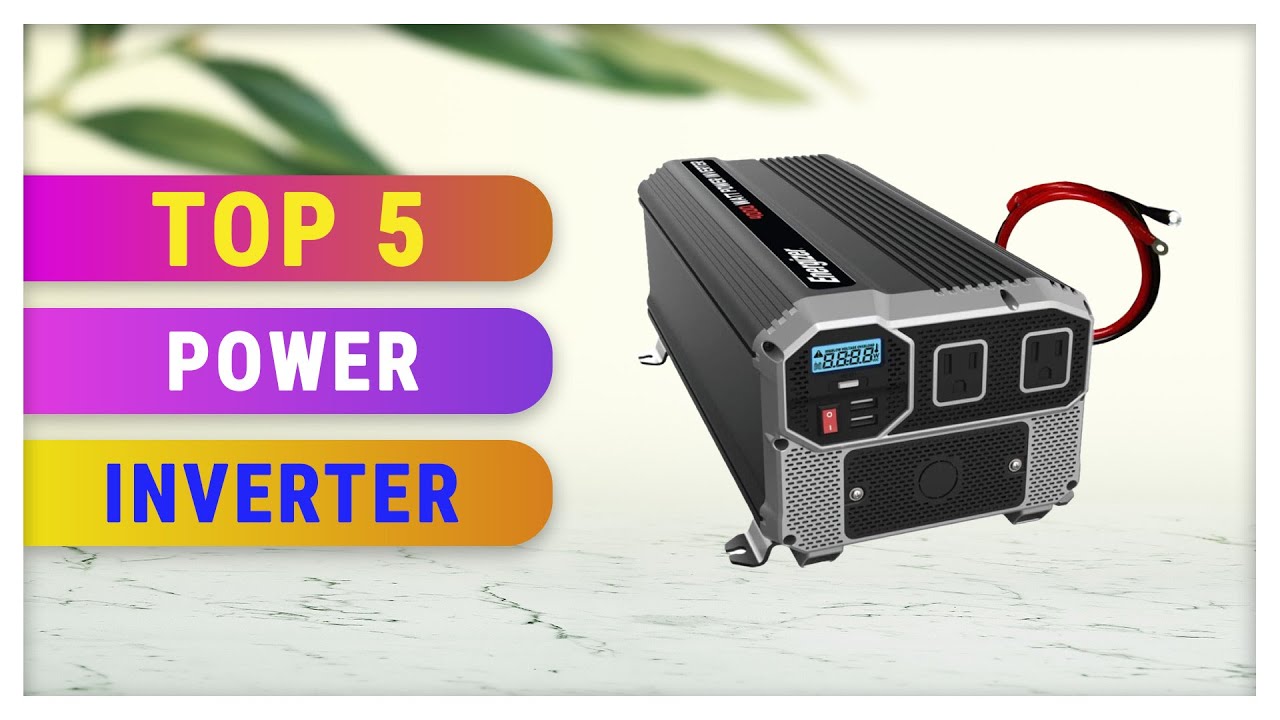 Top 5 Best Power Inverter - YouTube