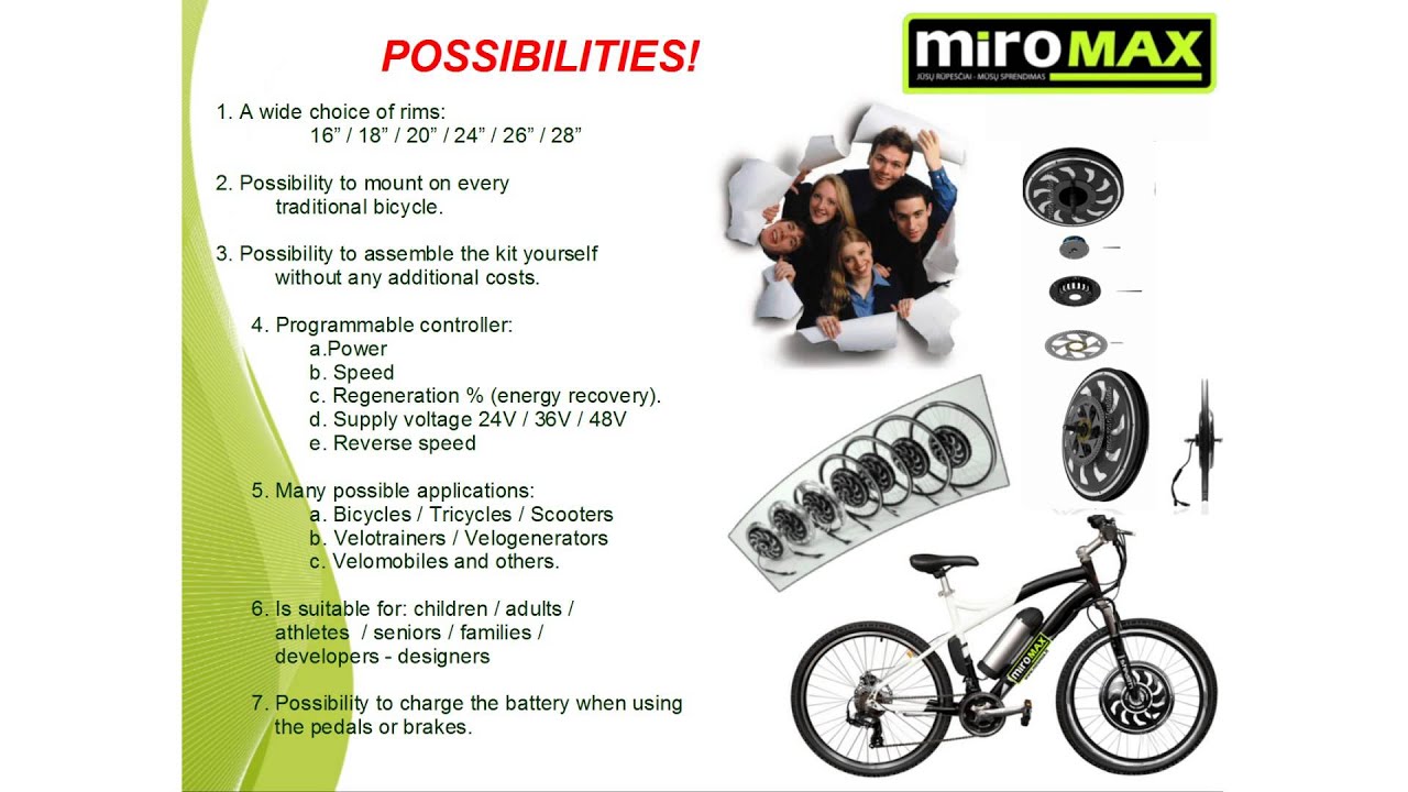 Electric Bycicle with Magic Pie 4 and Magic Pie 3 Technical feature presentation. - YouTube