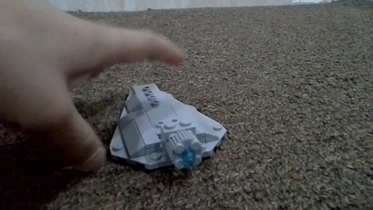 how to build a lego mini star destroyer - YouTube