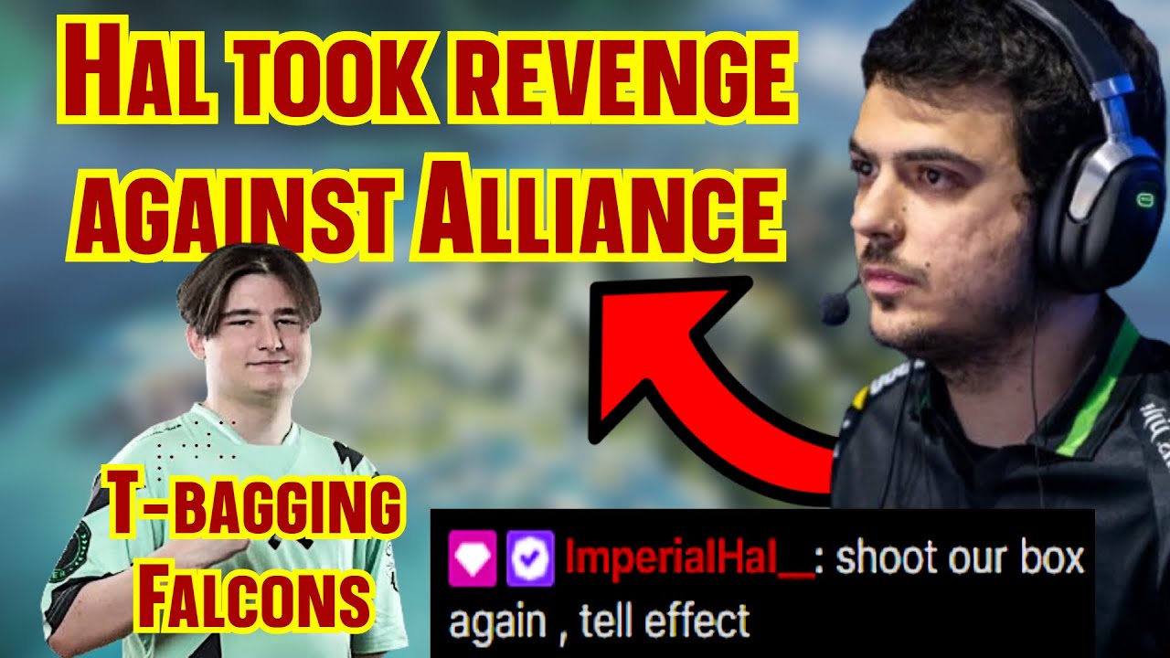 Hal took Falcons Revenge after Effect T-bagging them in ALGS scrims ...