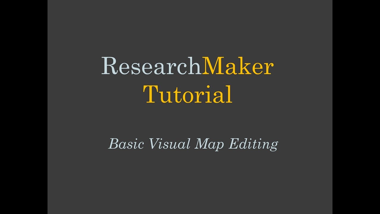 2 Basic Visual Map Editing - YouTube