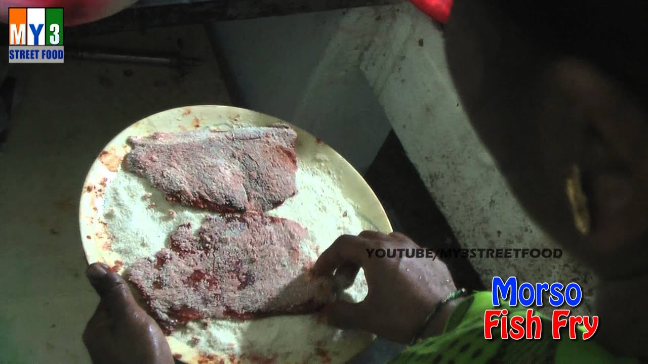 MORSO FISH FRY | Dudhsagar Falls | GOA ROAD SIDE FOOD | World Street ...