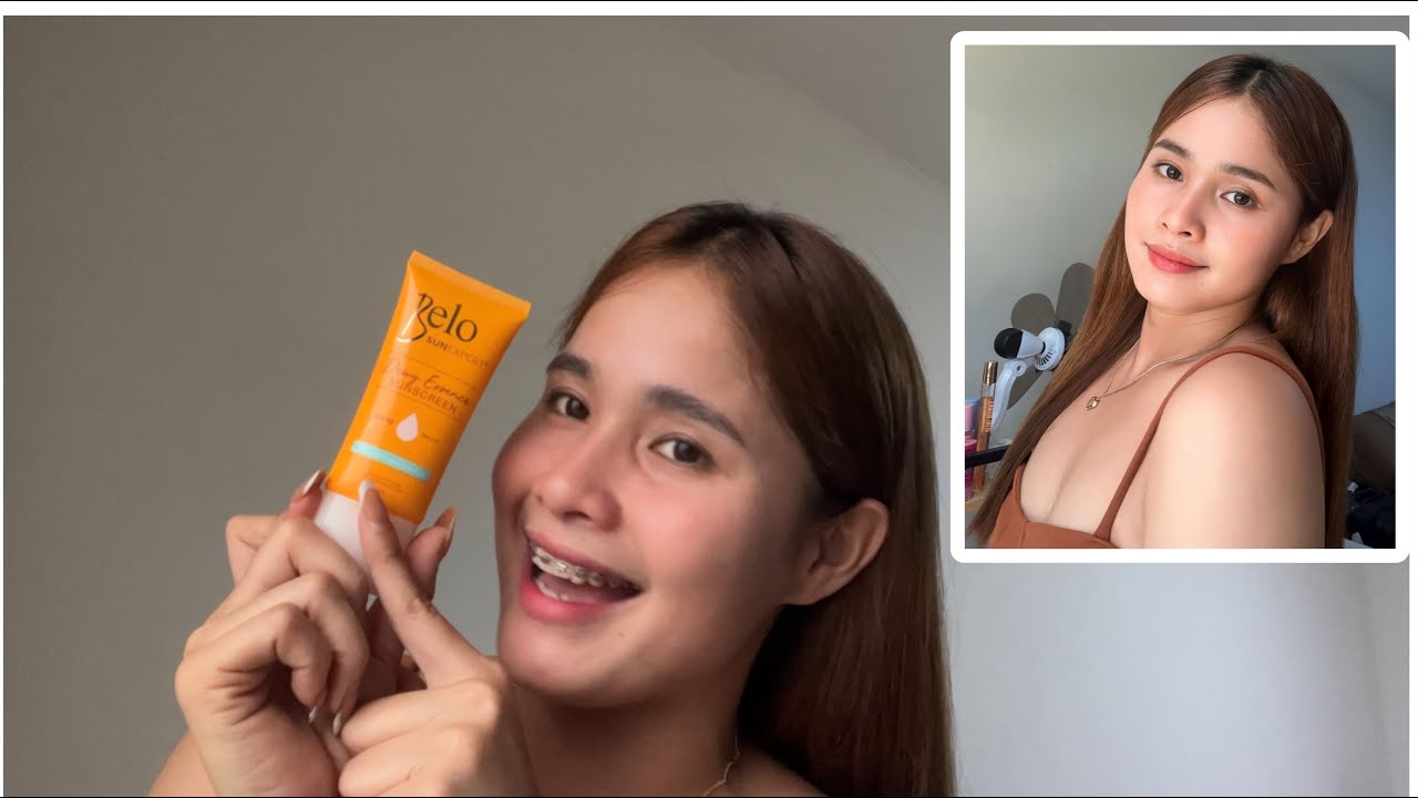 HOW I GET READY FOR A BEACH DAY | fresh and glowy sunscreen I used ...