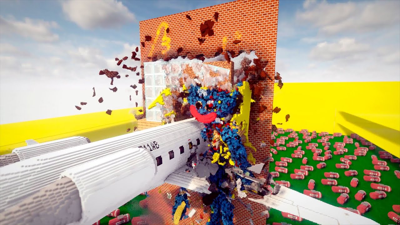 Huggy Wuggy Vs Transport | Teardown - YouTube