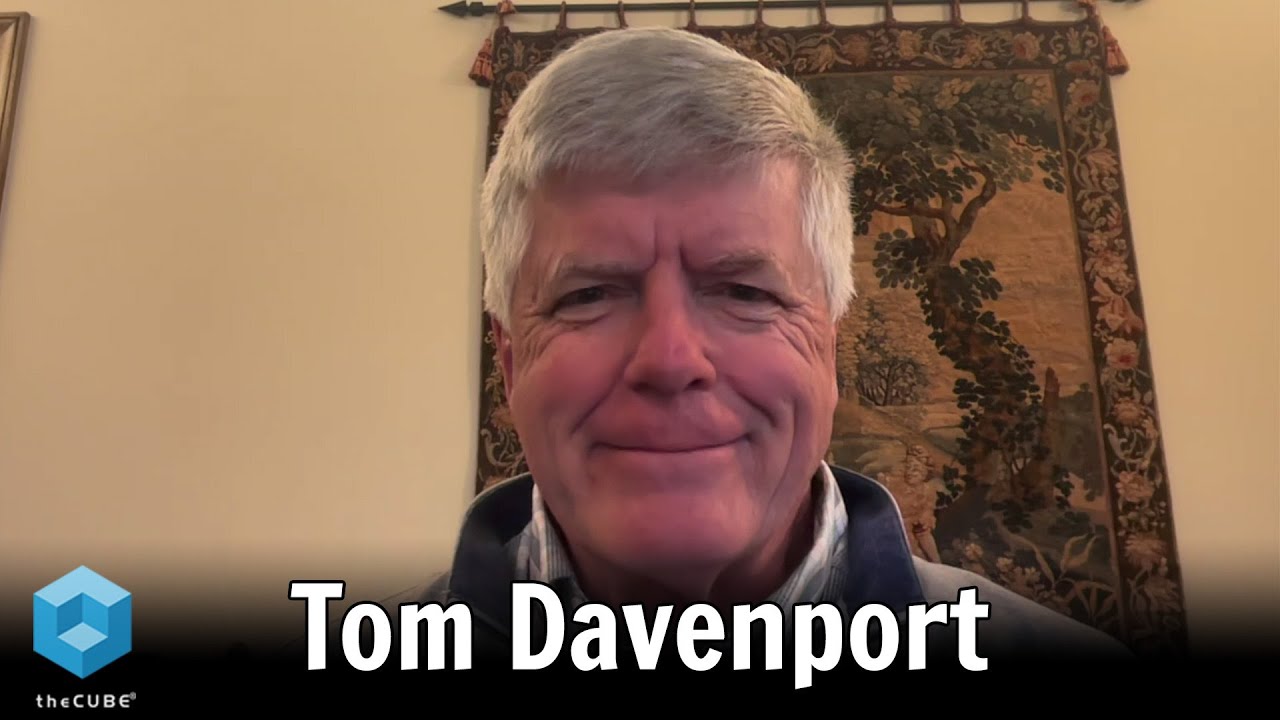 Tom Davenport, Babson College | AI & Analytics: Shaping the Future With ...