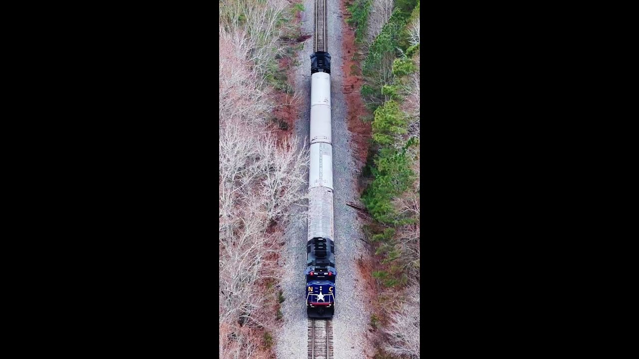 Amtrak Rolling Through the Trees - YouTube