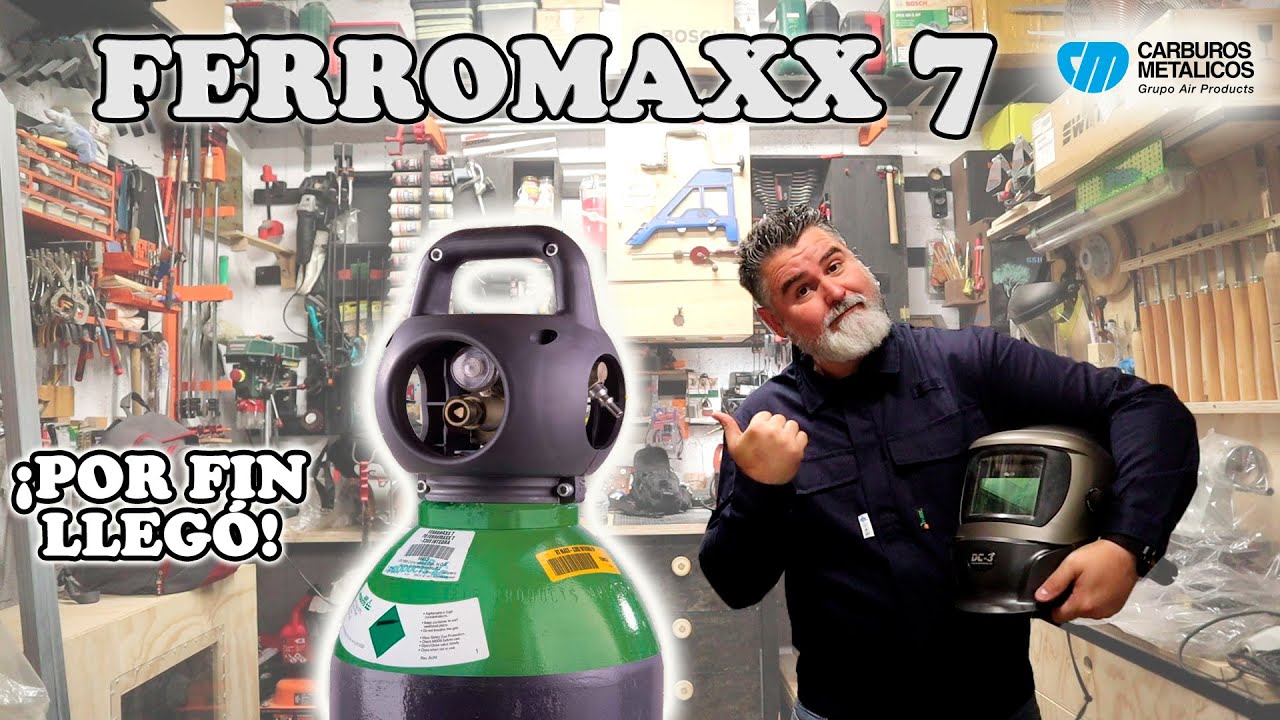 Botella Integra Ferromaxx 7 para MIGMAG (la más segura) y reguladores ...