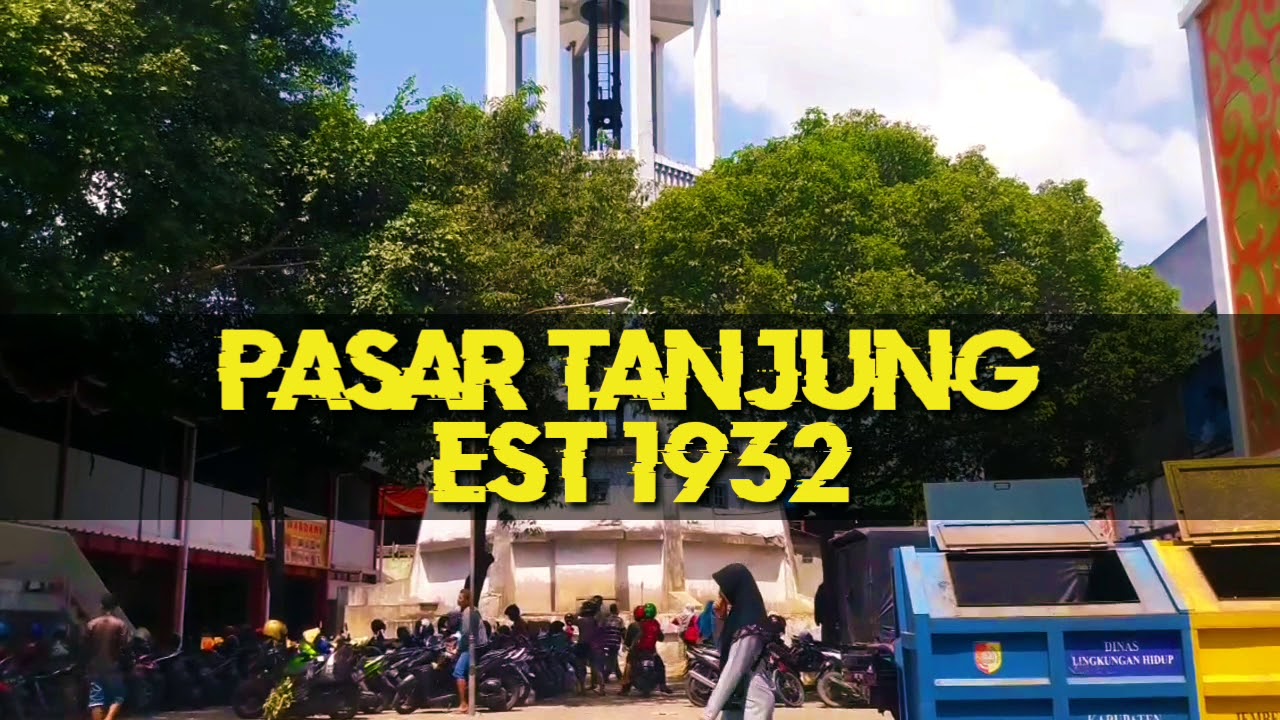 Sejarah Menara Air Pasar Tanjung Kab. Jember - YouTube