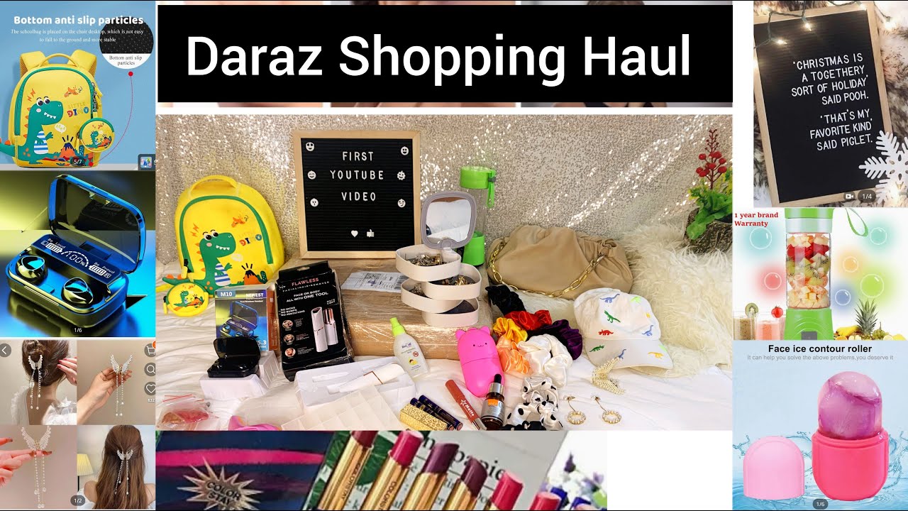 Daraz Shopping Haul Reveal || Latest Fashion Finds ||🛍️ - YouTube