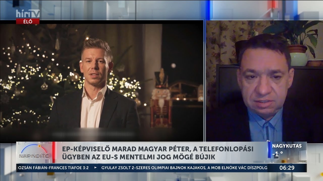 EP-képviselő marad Magyar Péter, a telefonlopási ügyben az EU-s ...
