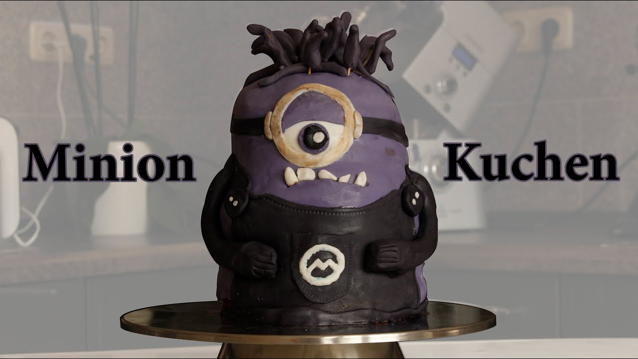 Minion Kuchen - Backtutorial - Folge 007 - YouTube
