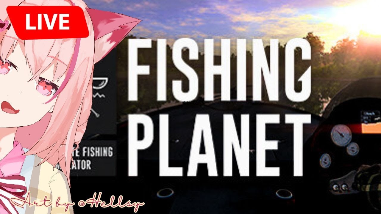 【🔴LIVE FISHING PLANET】 WOW! DAPAT HIU MEGALODON DAN PAUS ORCA! -Vtuber ...