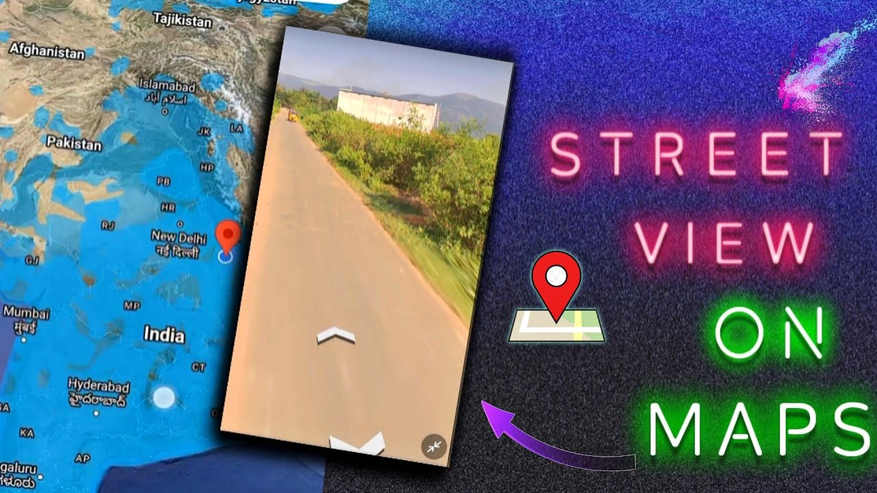 Google Map Me Street Mode Use Kaise Kare |How To Enable Street View ...