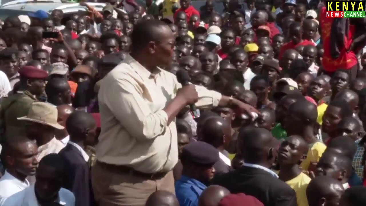 RUTO SHOCKED AFTER ANGRY GOVERNOR OTUOMA LECTURED BUSIA RESIDENTS - YouTube