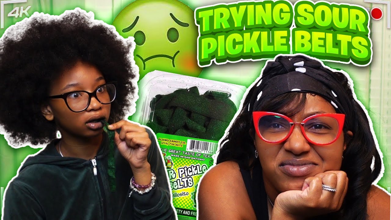 SOUR PICKLE BELTS?!?! - YouTube