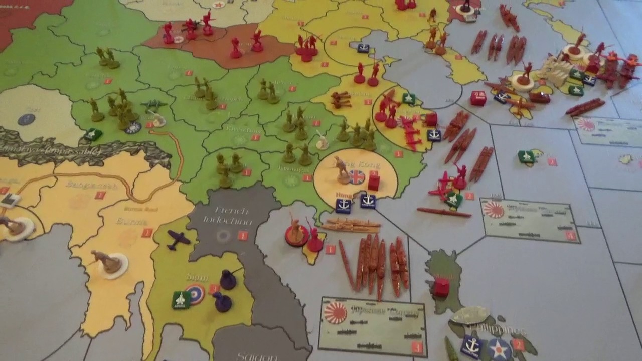 Historical Board Gaming's Global War 1939 - Japan Strategy Thoughts ...