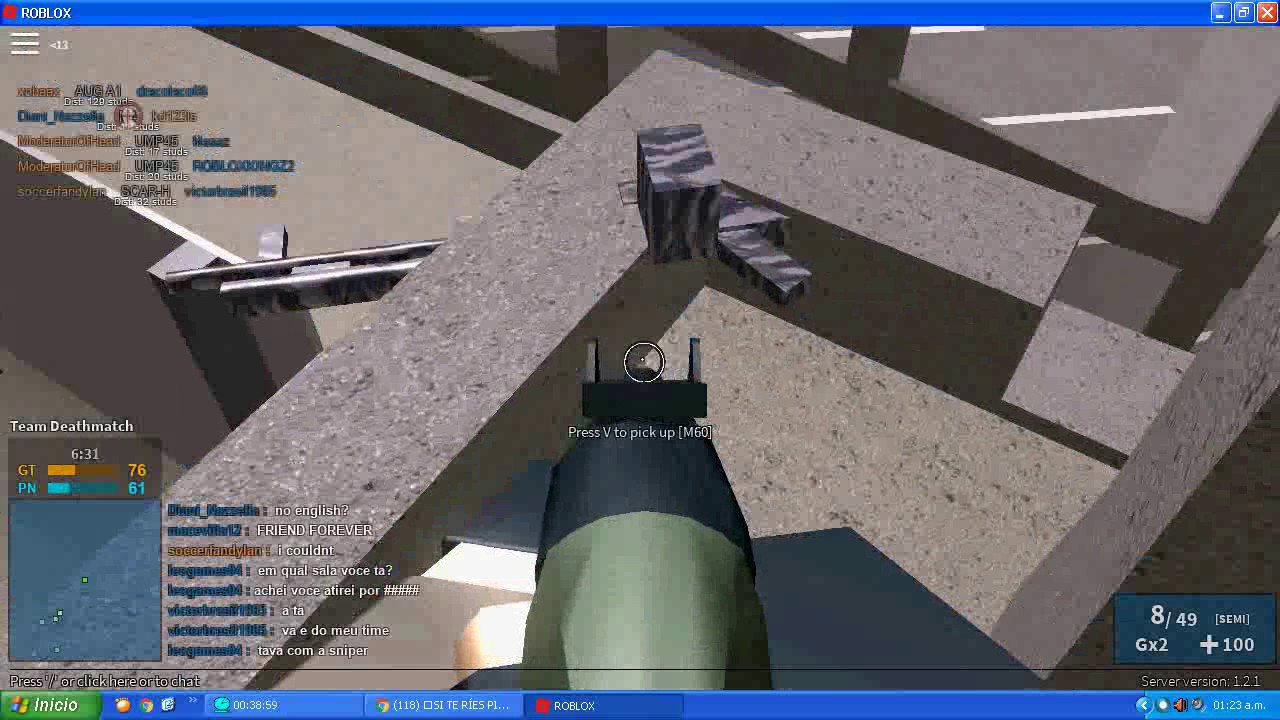 JUGANDO PHATOM FORCE EN ROBLOX - YouTube