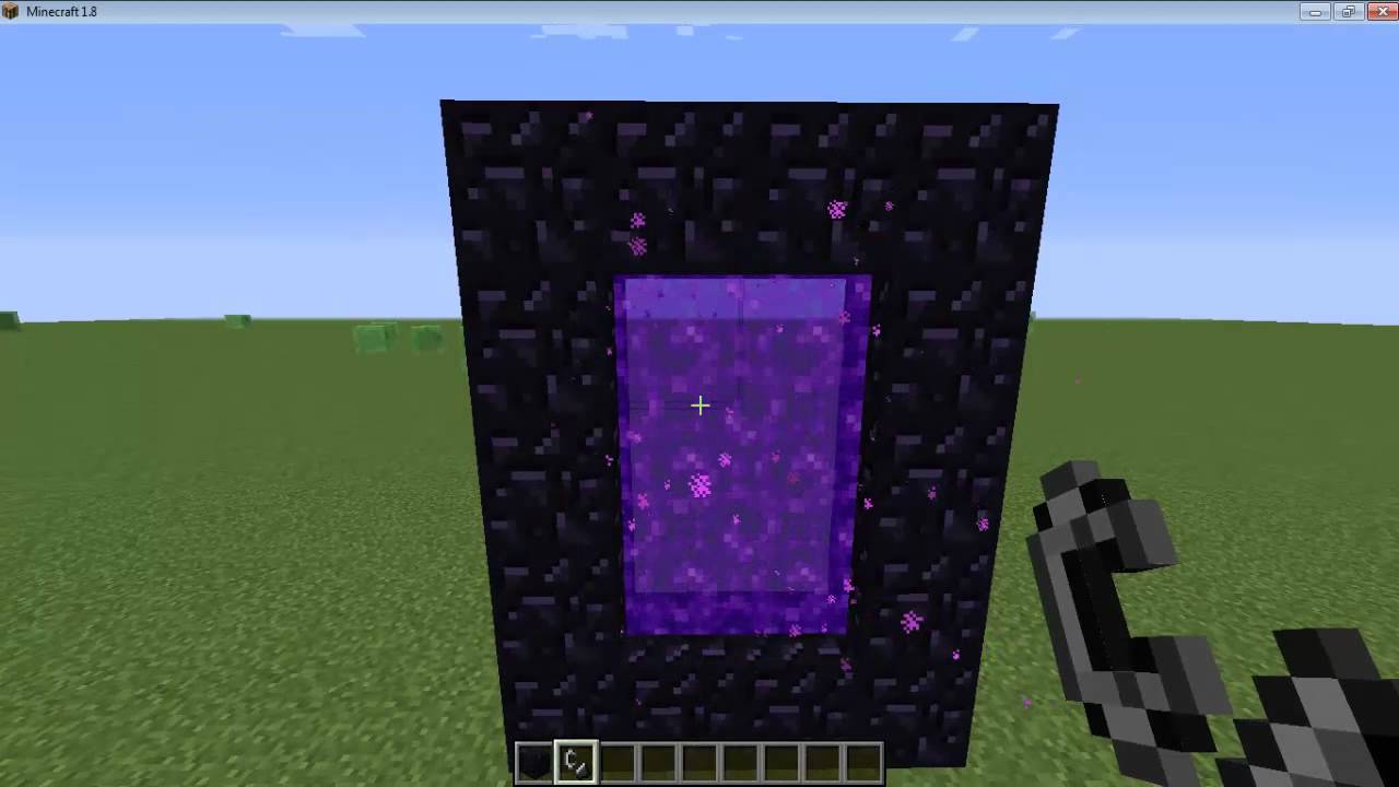 Tutorial Minecraft #017 How to Build Portal - GameLegendRav - YouTube