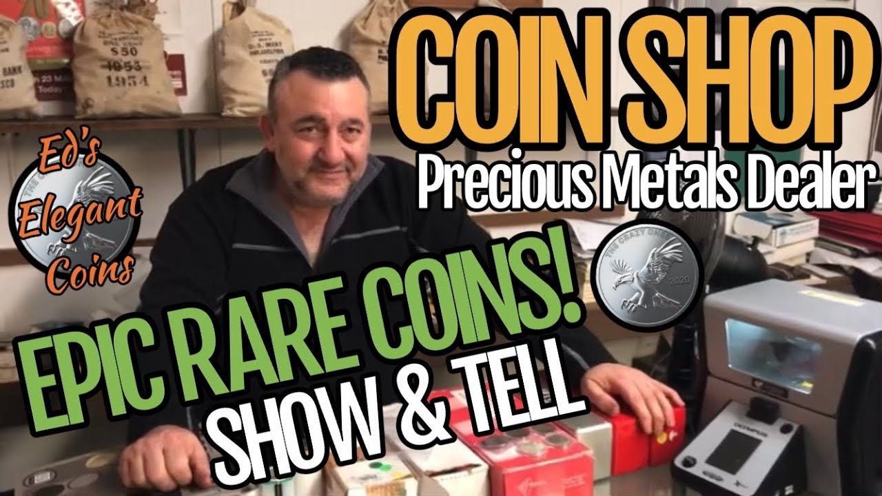 COIN SHOP OWNER Epic Rare Silver Coin Show & Tell - YouTube