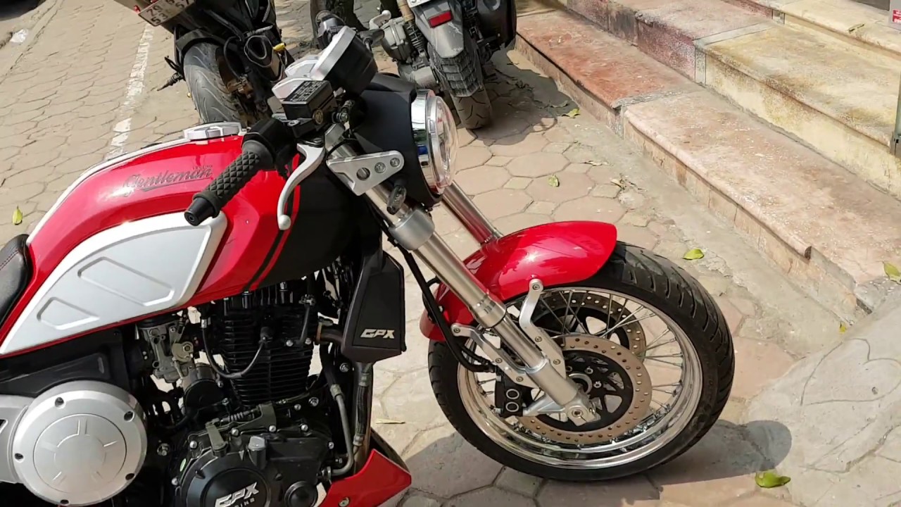 GPX Legand gentleman 200cc cafe racer độ pô Youshimura TRC . quá ngầu.😎 ...
