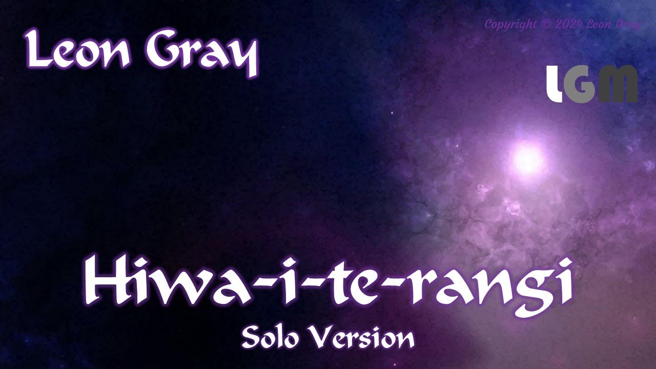 Hiwa-i-te-rangi, the Wishing Star (Solo Version) - YouTube