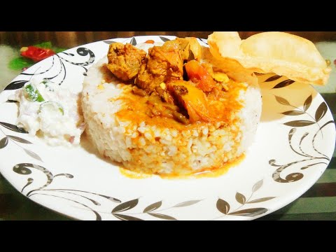 Perfect Naadan Thenga Chor|| നല്ല നാടൻ തേങ്ങാച്ചോറ് - YouTube