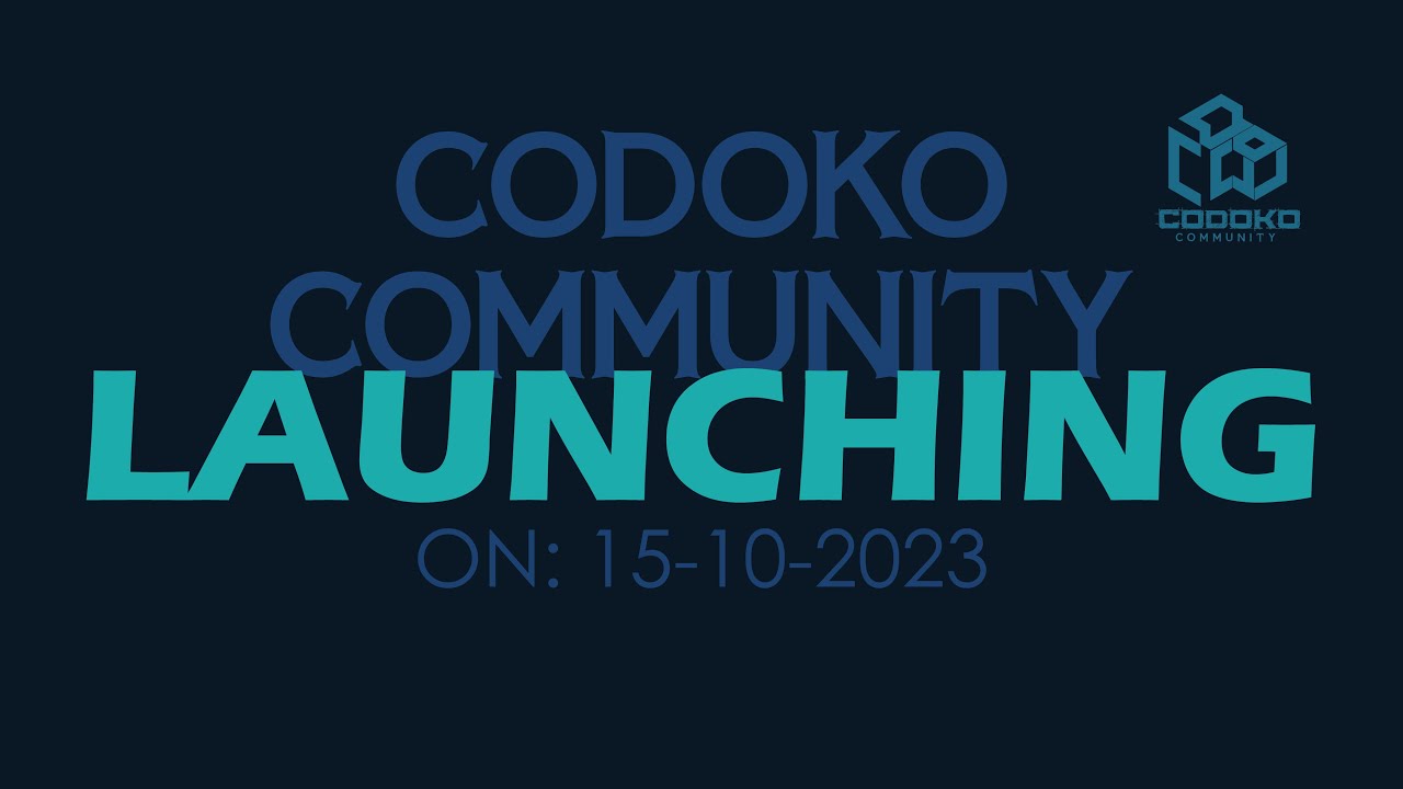 Launching Codoko Community - YouTube