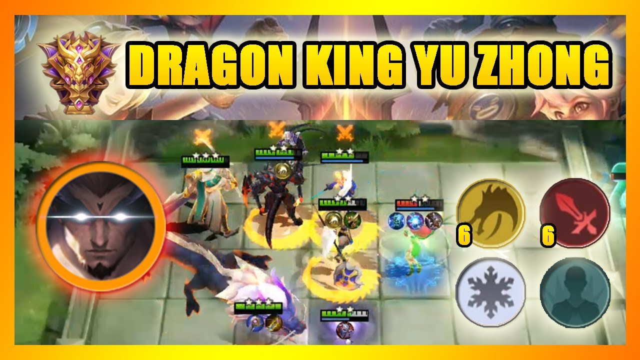 MOBILE LEGENDS MAGIC CHESS: DRAGON KING 3 STAR YU ZHONG | DRAGON ALTAR ...