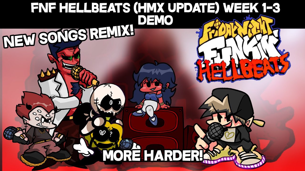 Welcome Hellbeats! | Friday Night Funkin Mod Showcase HELLBEATS (HMX ...