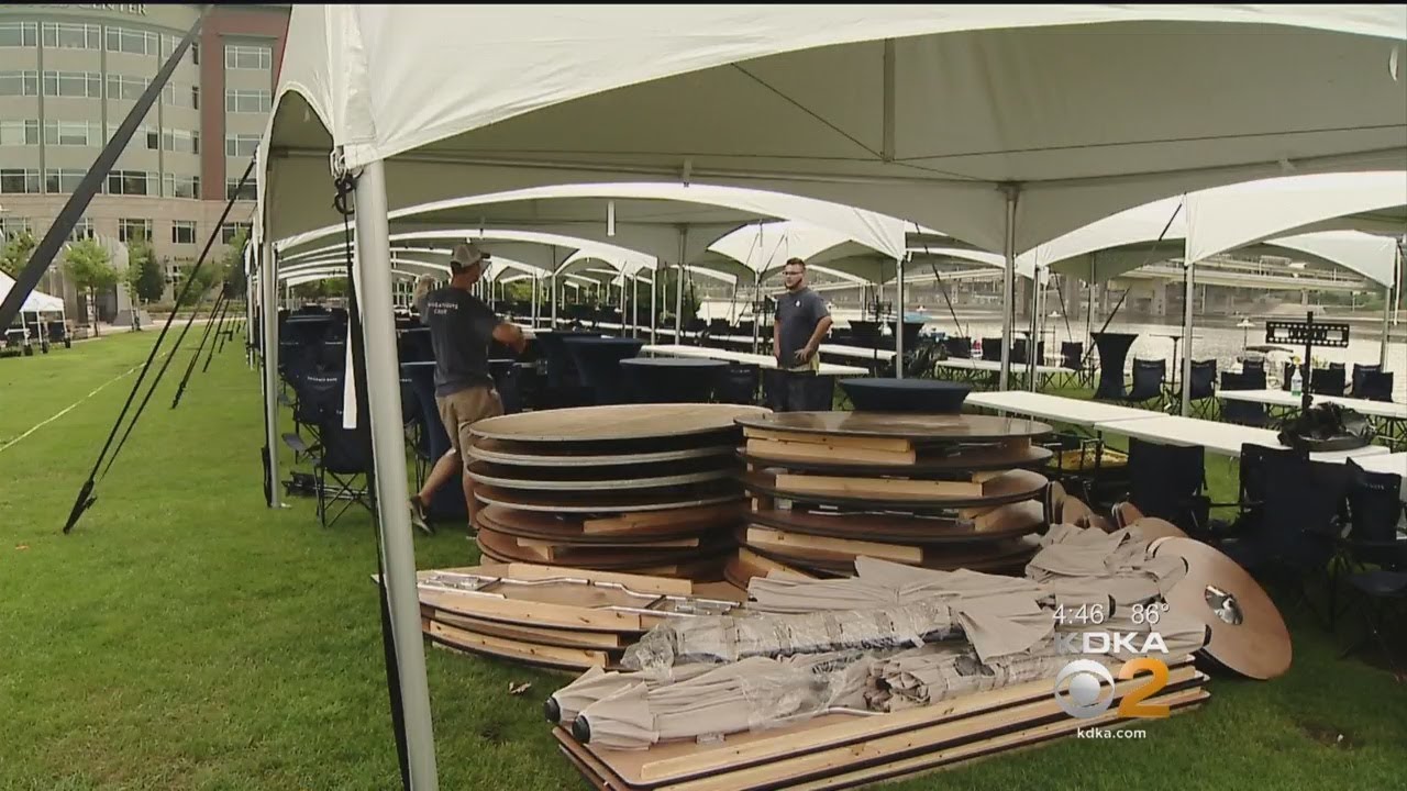'Tailgate Guys' Set Up For Pitt-PSU Game - YouTube