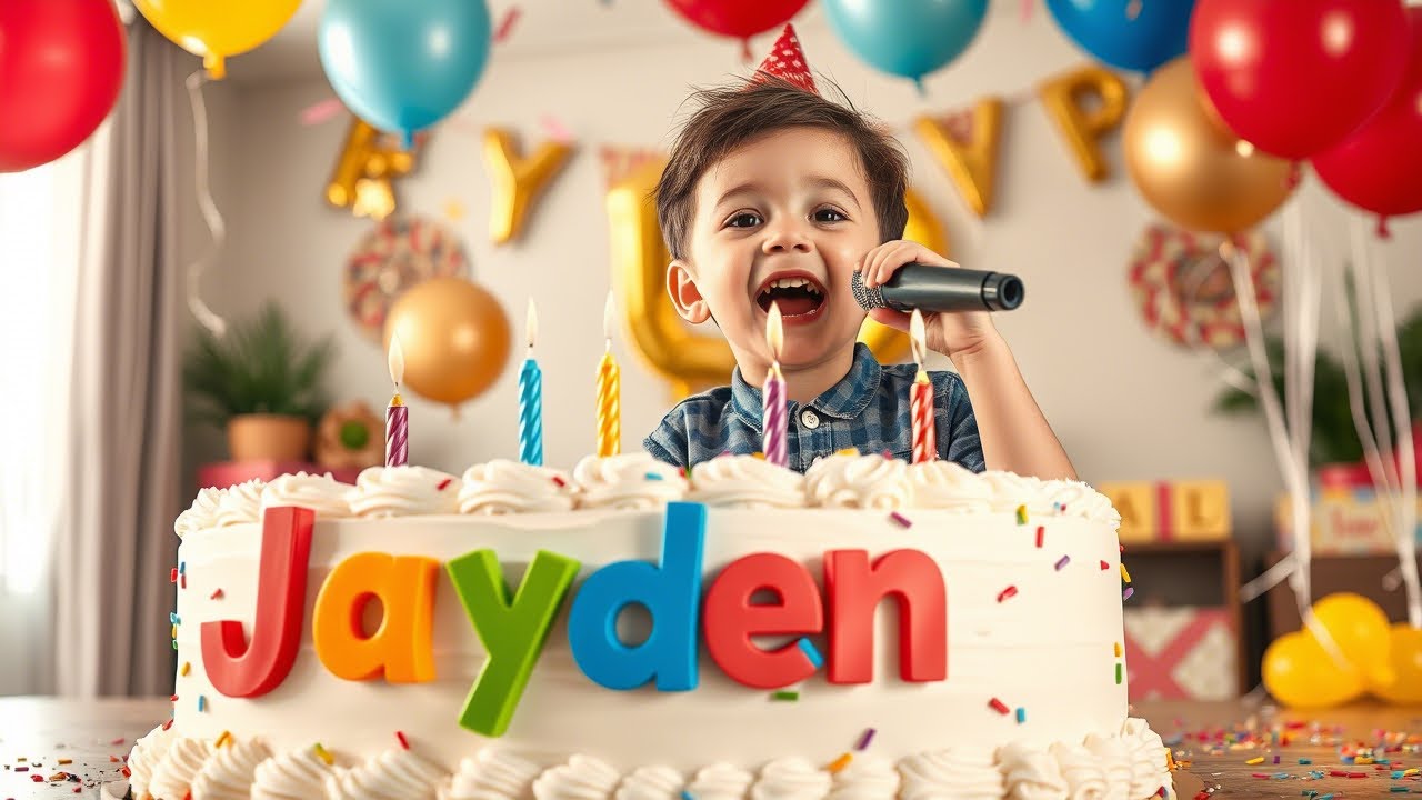 Happy birthday to you Jayden. New remix song - YouTube