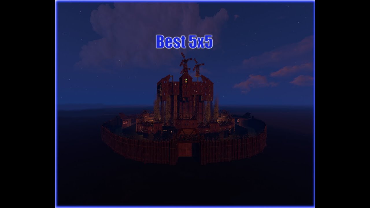 The Best 5x5 In Rust | Rust Base Design - YouTube