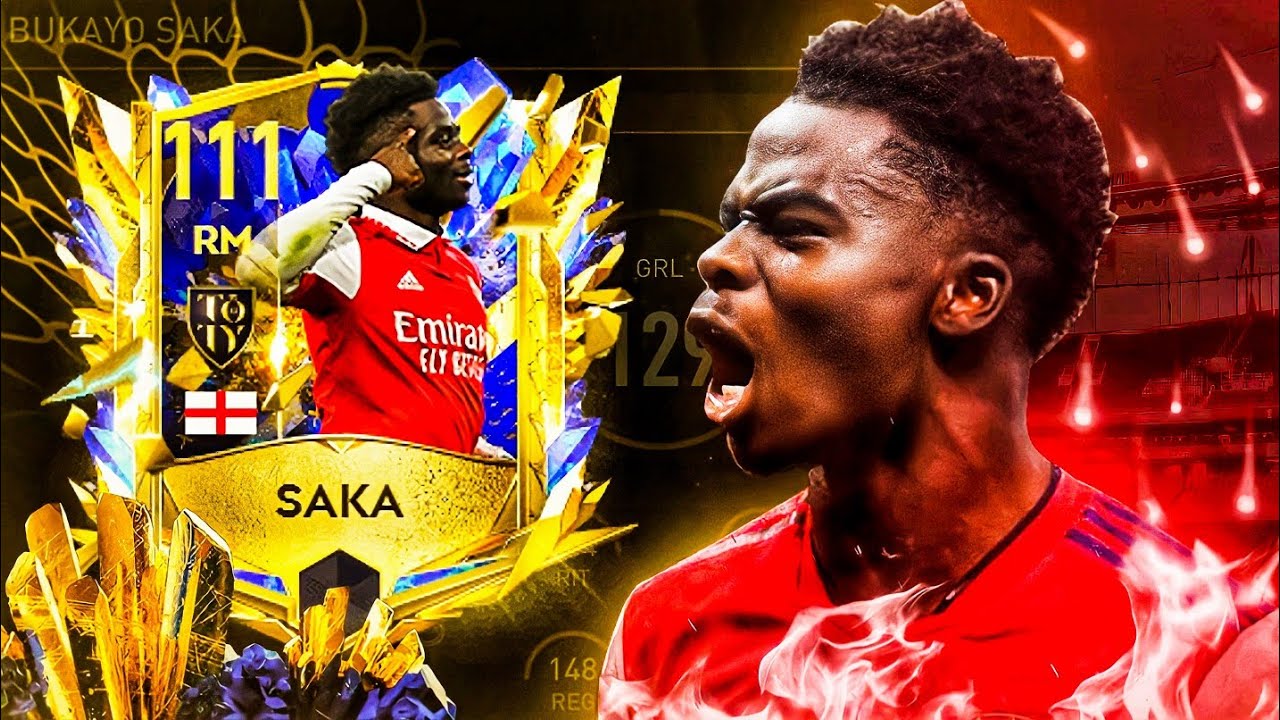 Saka es la mejor carta de ataque por la banda derecha? #fifamobile ...