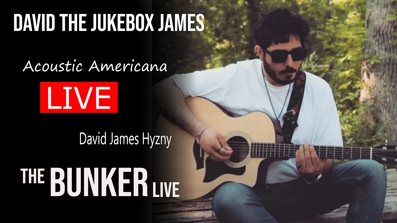 David The Jukebox James - Original songs - Live in The Bunker - YouTube