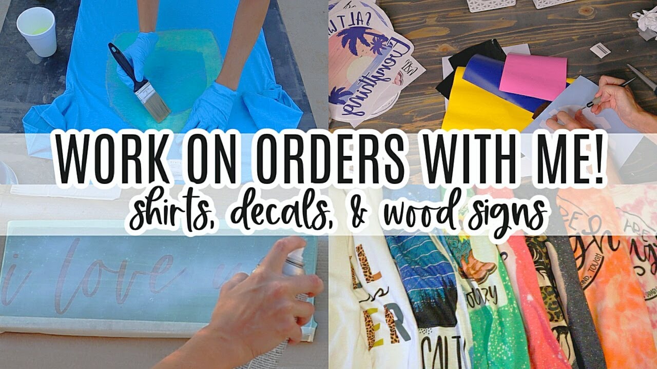 Work On Orders With Me For My Small Business! Sublimated Shirts, Wood ...
