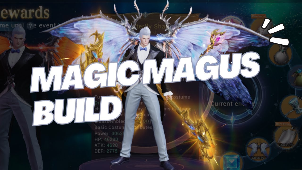 Magic magus skills - Mu Origin 3 - YouTube
